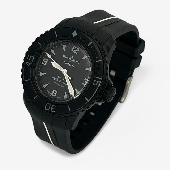 Bracelet Blancpain x Swatch en Caoutchouc 1 bande | Fifty Fathoms